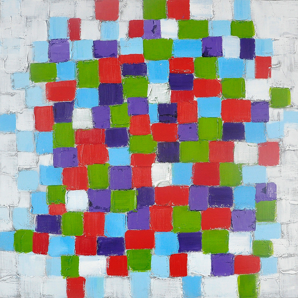 Primary Cubes. 100cm x 100cm — Paintingsonline
